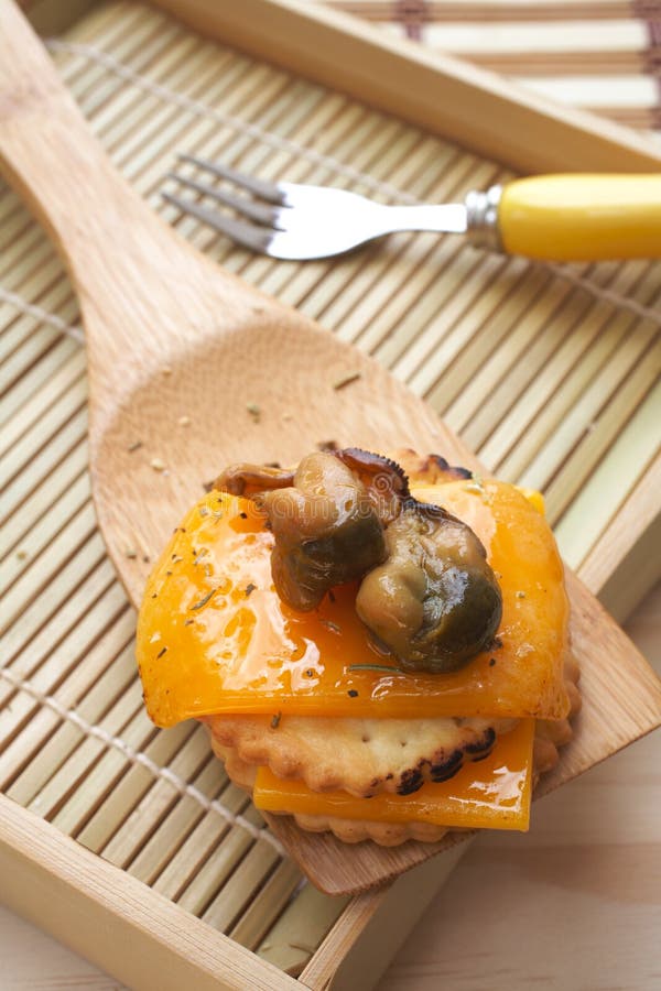 Mussel starter stock image. Image of toast, fresh, melted - 8859029