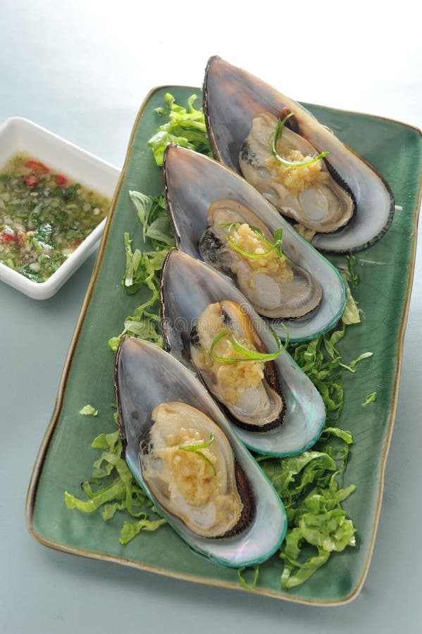 Mussel stock image. Image of closeup, dish, fruit, clams - 53644385