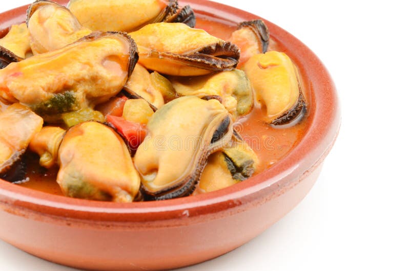 Mussel stew stock image. Image of shellfish, appetizer - 25141441