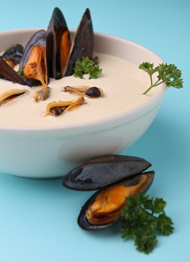 Crustacean soup stock image. Image of cooked, dinner - 34413625