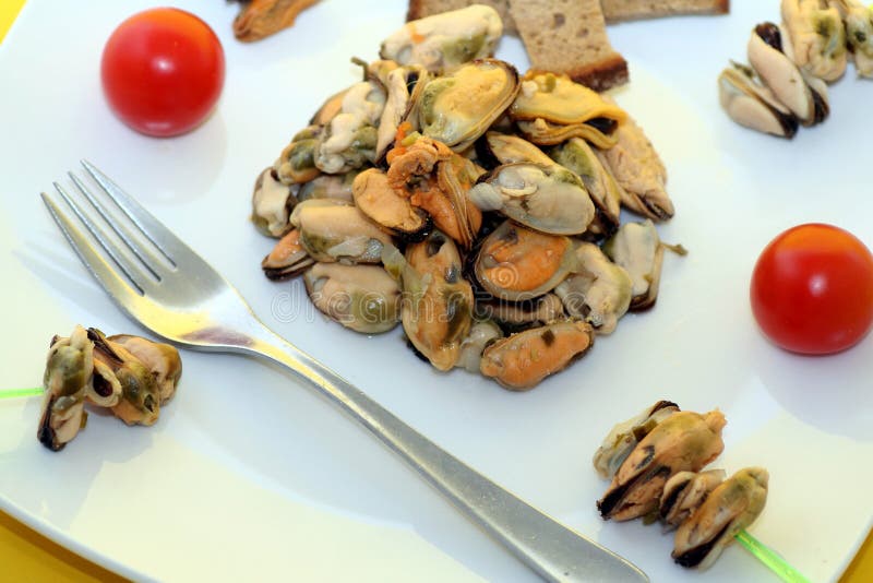 Musslor arkivfoto. Bild av mussla, bufferten, musslor - 9205634