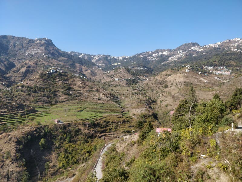 Mussoorie Hill Station Dehradun Stock Image - Image of mussoorie, hill ...