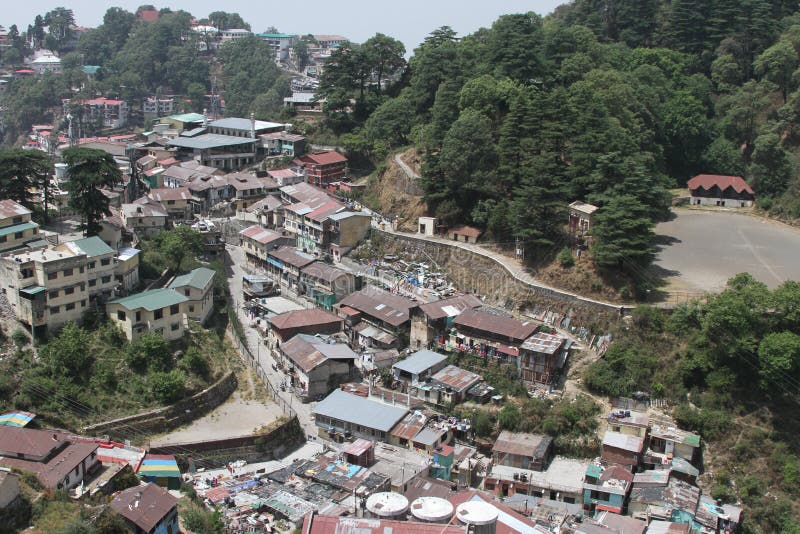 Mussoorie, India stock image. Image of hill, woods, nature - 71484125
