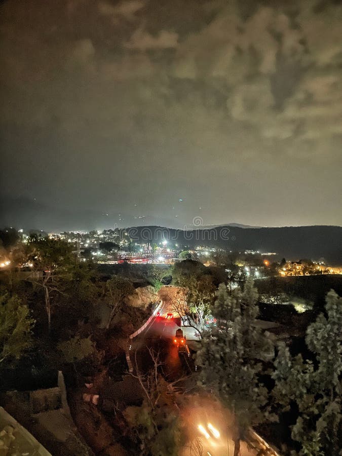 Mussoorie night stock photo. Image of specially, mussoorie - 212670012