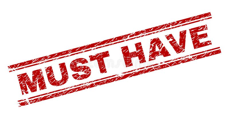 Must have stock illustration. Illustration of text, rectangular - 92049816