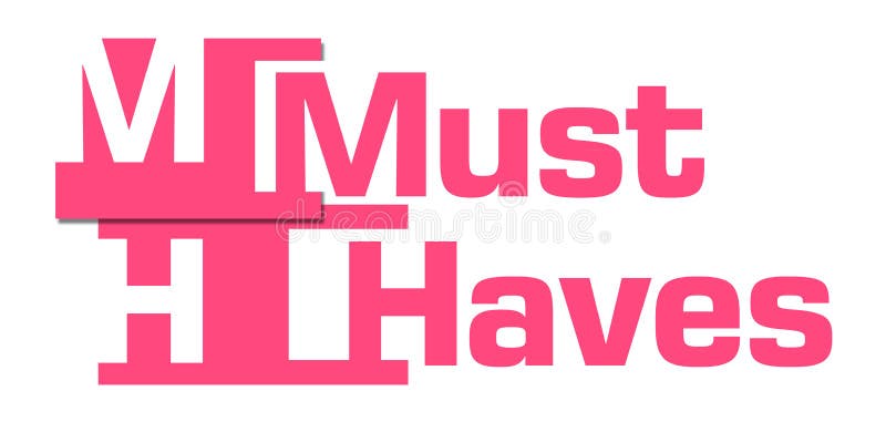 Must Haves Stock Illustrations – 53 Must Haves Stock Illustrations ...