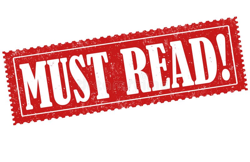 Must Read Grunge Rubber Stamp Stock Vector - Illustration of manual ...