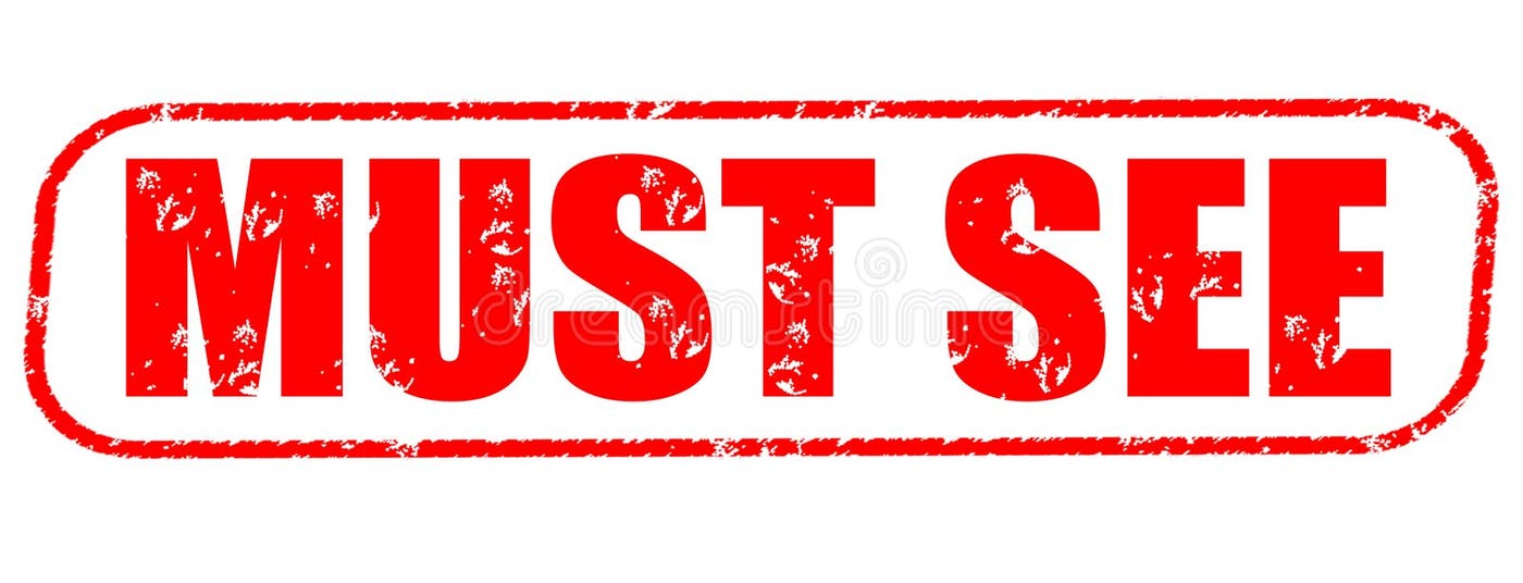 Must See Sign Stock Illustrations – 87 Must See Sign Stock ...