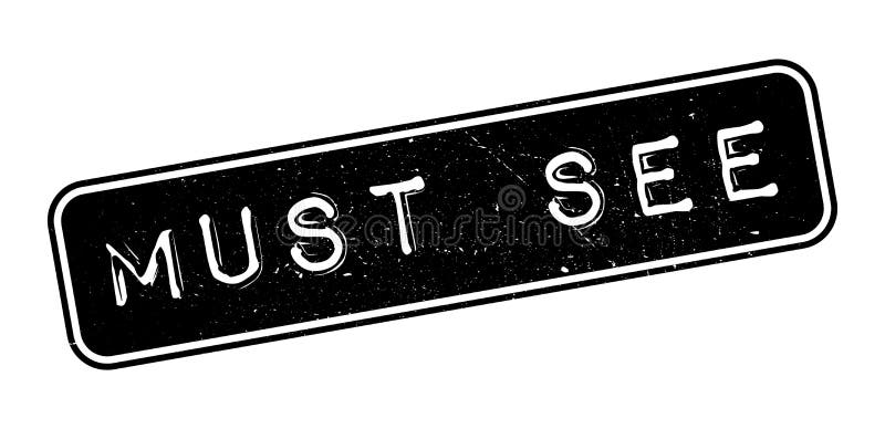 Must See Sign Stock Illustrations – 83 Must See Sign Stock ...