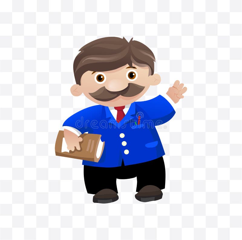 3D Mustache and Book Isolated on White Background 3D Illustration ...