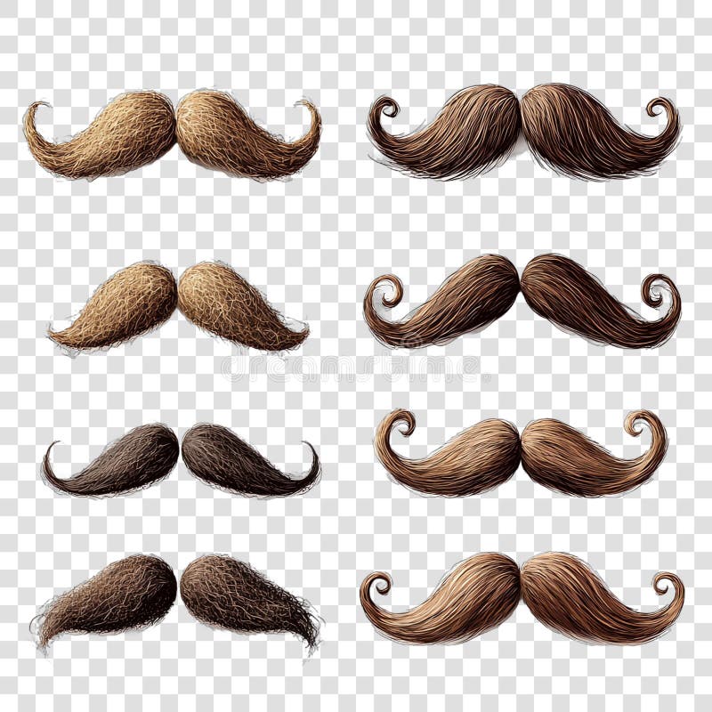 Mustache set stock photo. Illustration of abstract, moustache - 341527186