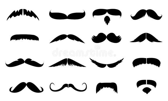 Mustache Designs Stock Illustrations – 2,006 Mustache Designs Stock ...