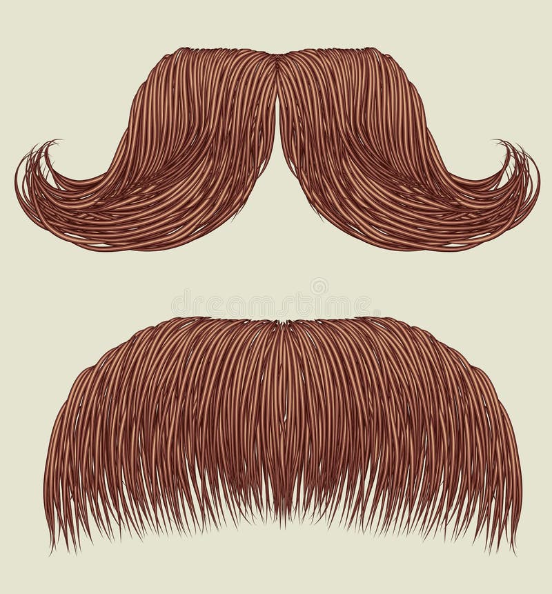 Mustaches stock vector. Illustration of curly, mask, artificial - 26473393