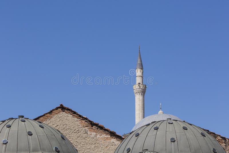 Mustafa Pasha Mosque in Skopje - Macedonia Stock Photo - Image of ...