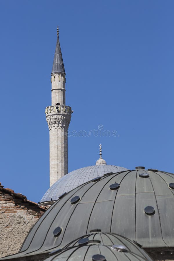Mustafa Pasha Mosque in Skopje - Macedonia Stock Photo - Image of ...