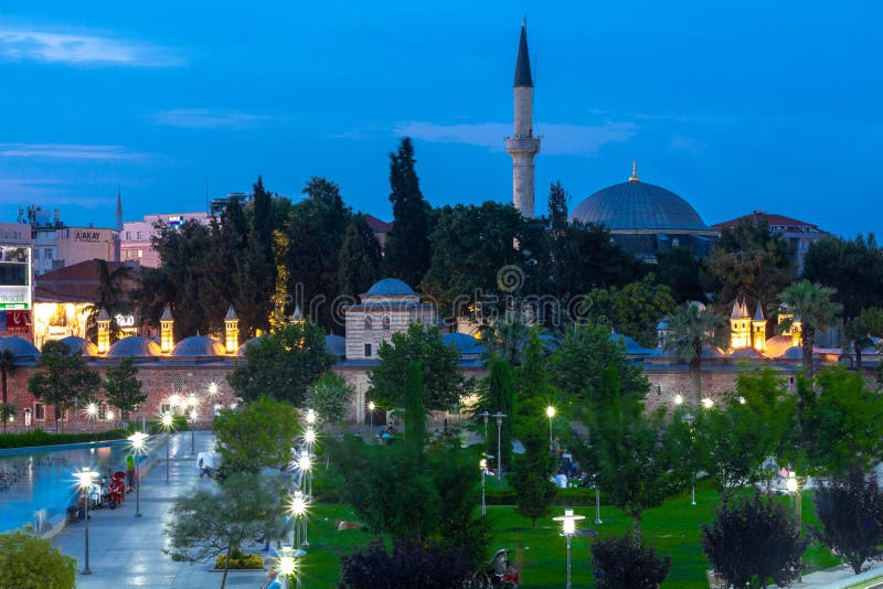 Mustafa Pasha Mosque editorial stock photo. Image of travel - 189477978