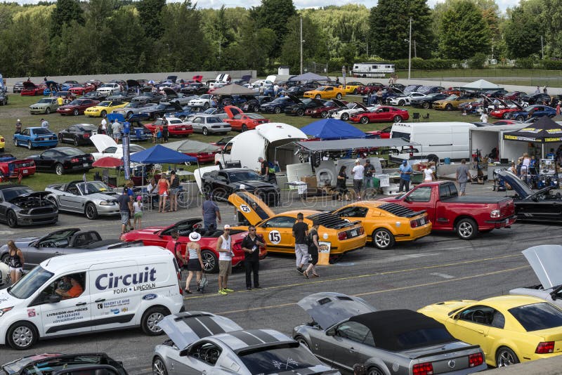 Car show over view editorial stock photo. Image of spectators - 74213278