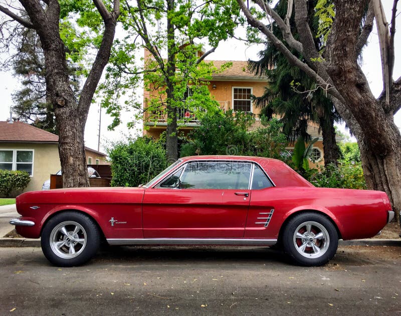 Mustang editorial stock image. Image of view, side, classic - 145945539