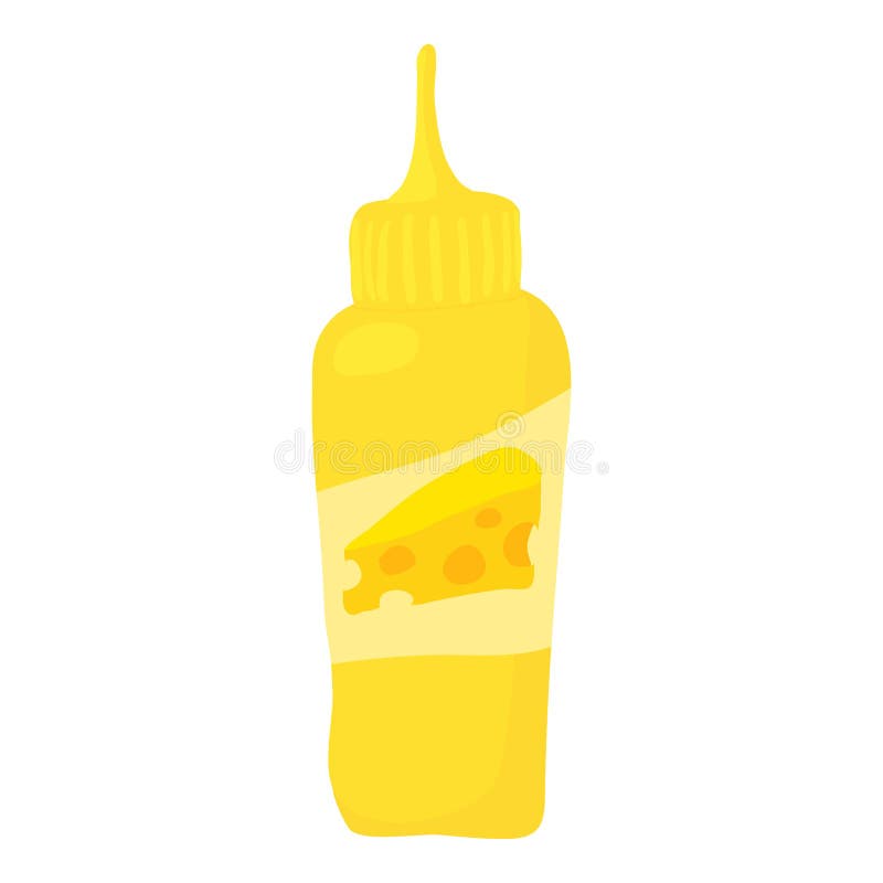 Mustard Icon, Cartoon Style Stock Vector - Illustration of delicious ...