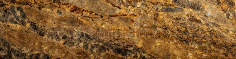 Mustard Marble Stone Texture Panoramic Banner. Generative AI Stock ...
