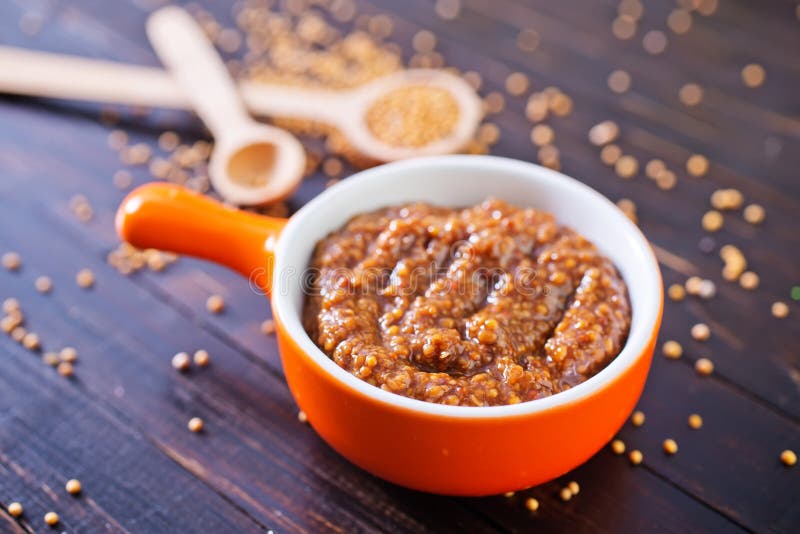 Mustard stock photo. Image of natural, sauce, recipe - 38696952