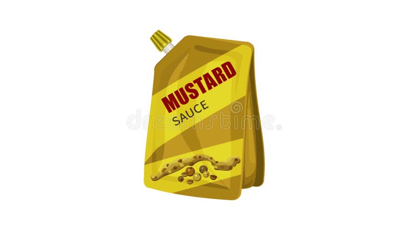 Mustard Sauce Icon Animation Stock Footage - Video of curry, barbecue ...