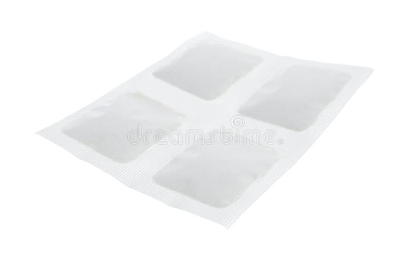 Mustard Plaster Isolated on White. Alternative Medicine Stock Image ...