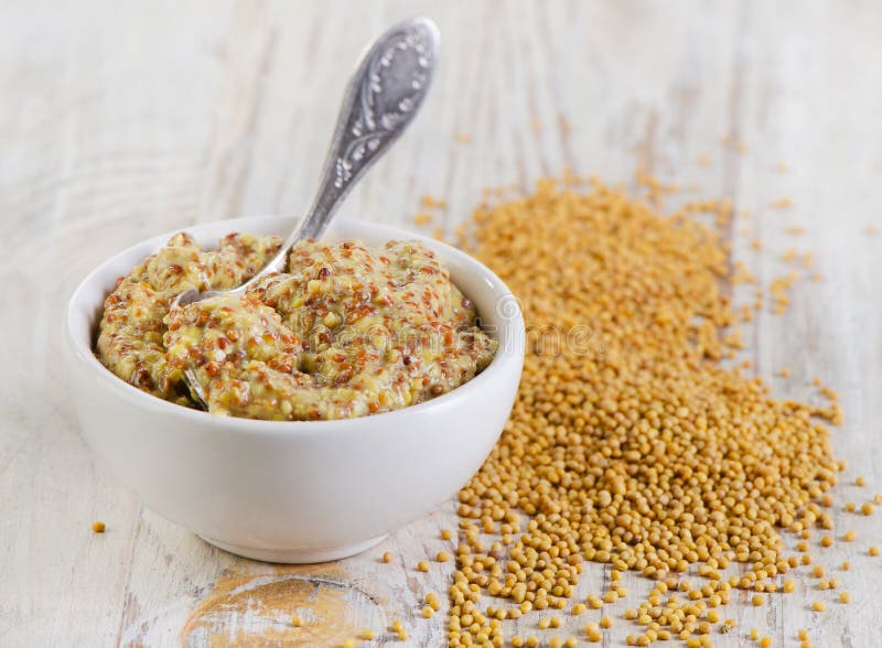 Mustard stock image. Image of dressing, ingredient, french - 34343357