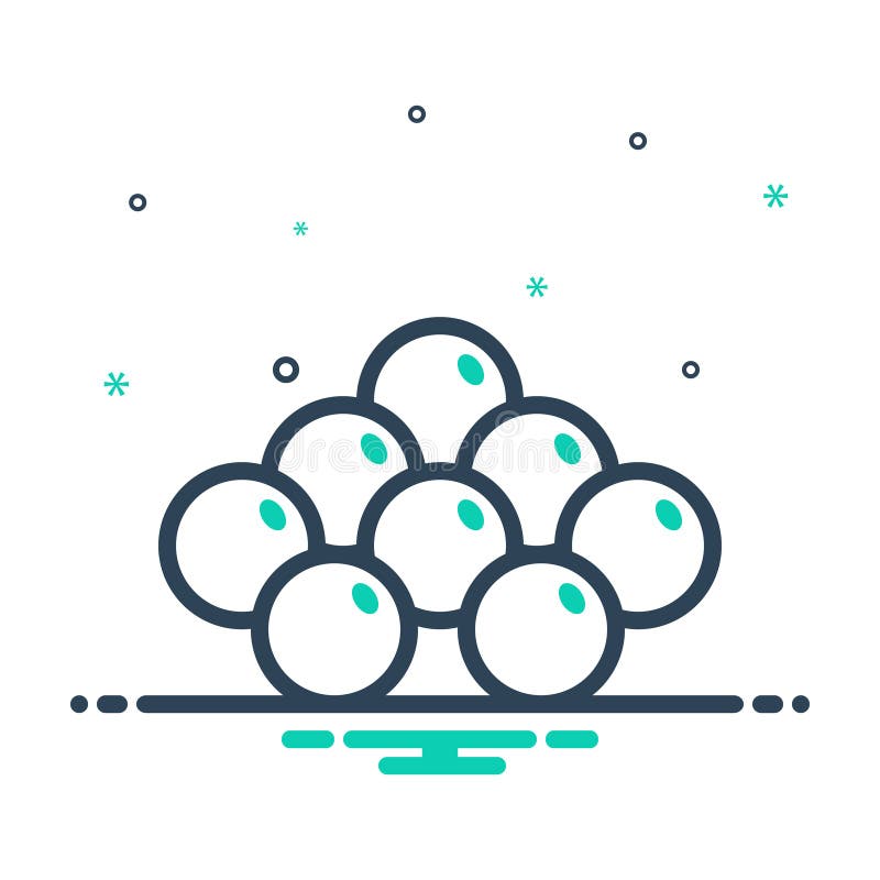 Mix Icon for Mustard Seed, Flavor and Seed Stock Vector - Illustration ...