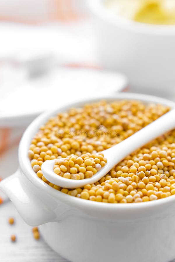 Mustard seeds stock photo. Image of cooking, condiment - 31775396