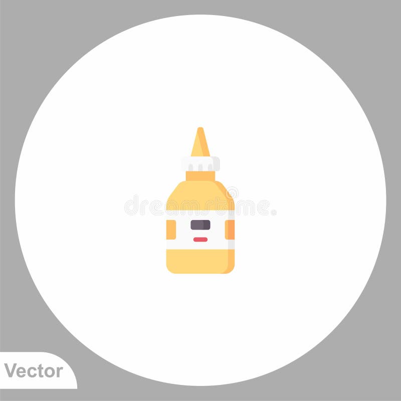 Mustard Vector Icon Sign Symbol Stock Vector - Illustration of ...