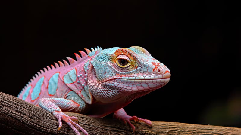 Mutant Multicolor Hybrid Animal. Stock Illustration - Illustration of ...