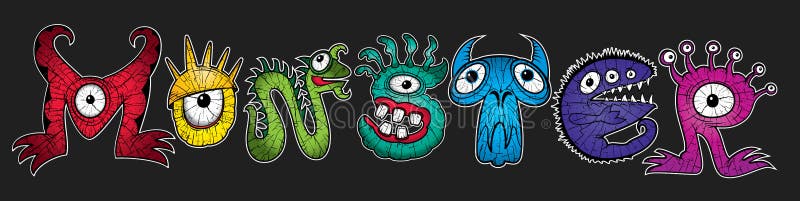 Mutant Letters Illustrations Stock Illustrations – 4 Mutant Letters ...