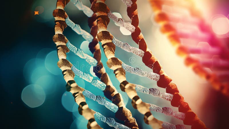 Mutated Genes in Genetic Sequence Stock Illustration - Illustration of ...
