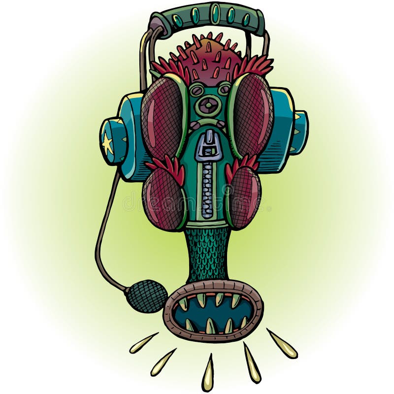 Mutated Insect Flies Control All Flying Bugs Stock Illustration ...