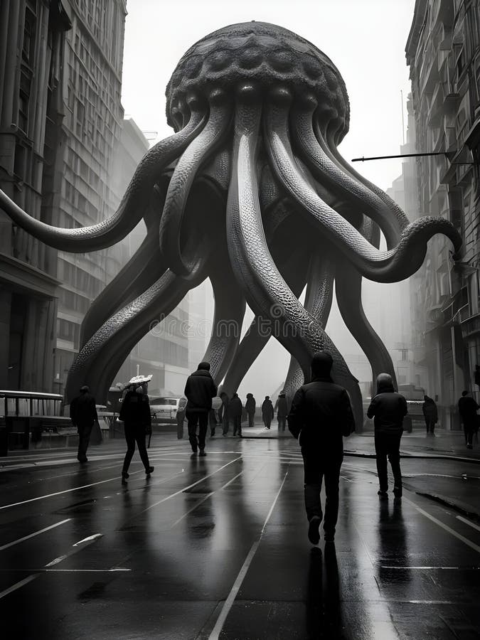 A Mutated Octopus Monster is Rampaging through the Streets of the ...