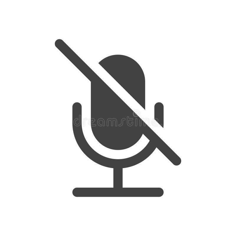 Mute Audio Icon App Vector Flat Stock Vector - Illustration of speaker ...