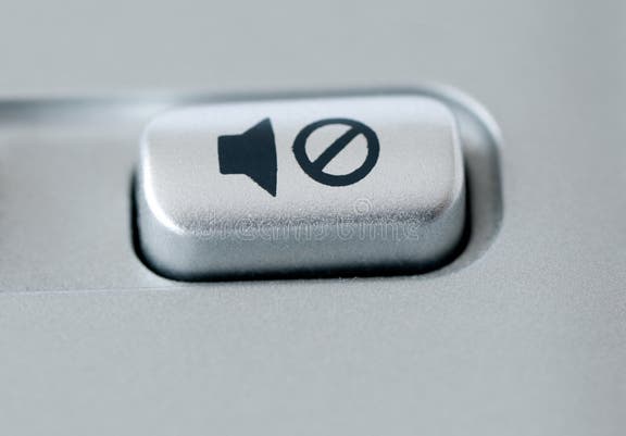 Mute button stock image. Image of loud, media, button - 6402811
