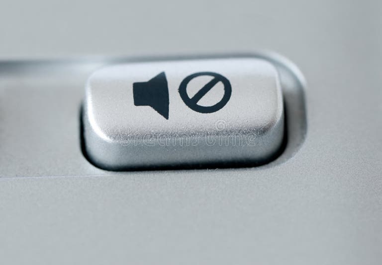 Mute button stock image. Image of loud, media, button - 6402811