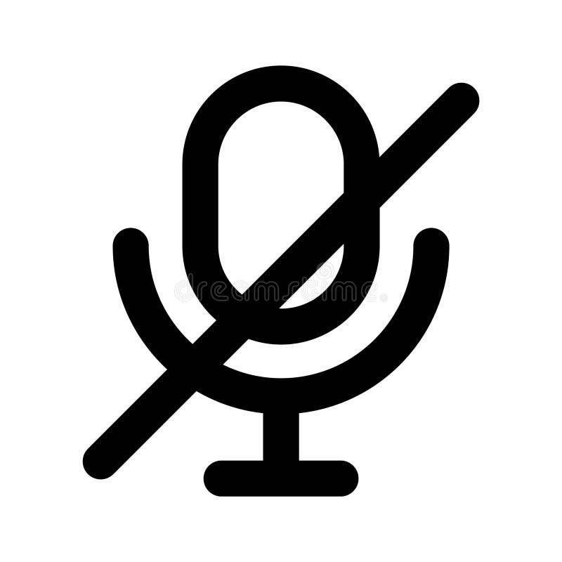 Mute Button Icon Design, User Interface Vector Stock Vector ...