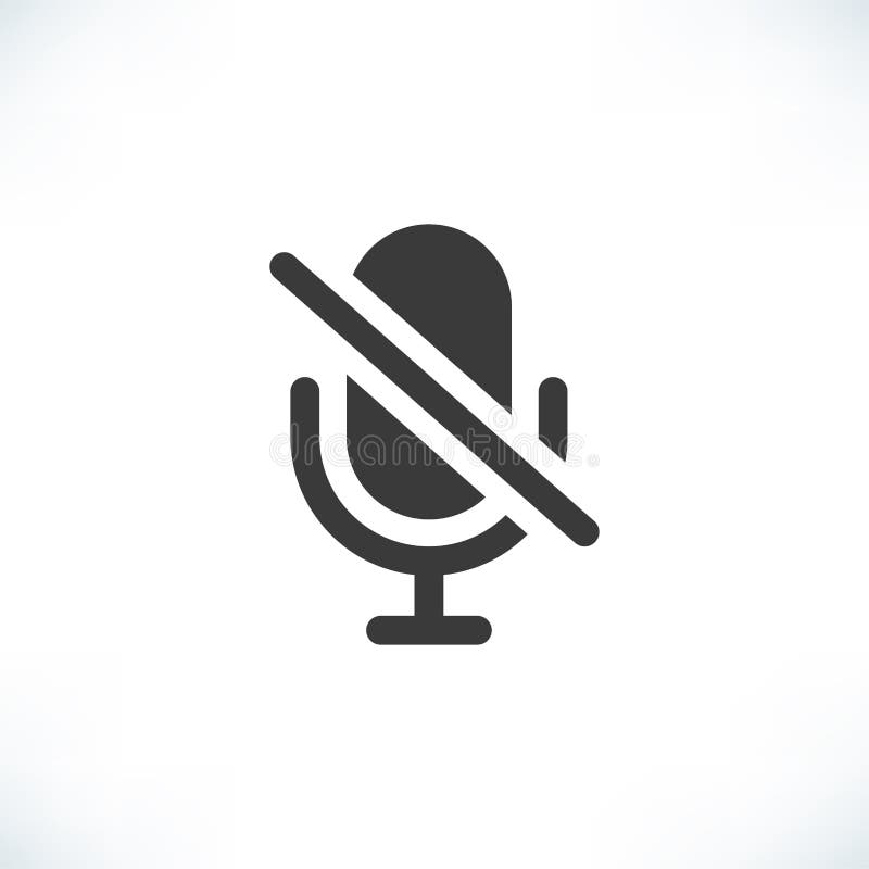 No Microphone Sign Stock Illustrations – 1,177 No Microphone Sign Stock ...