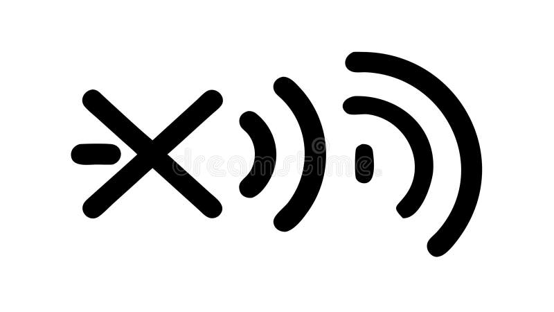 Mute or No Sound Icon for Audio Control Volume , Vector Design ...