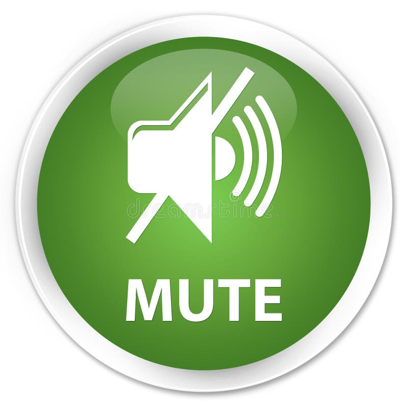 Mute green square button stock illustration. Illustration of text ... Mute green square button stock illustration. Illustration of text ...
