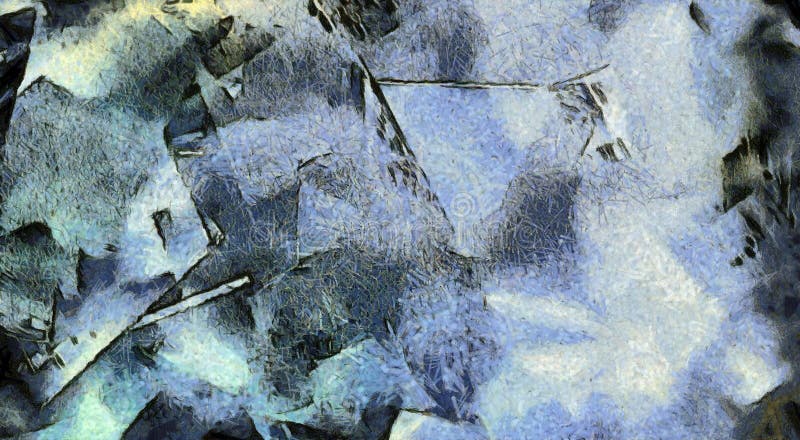 Muted Abstract Painting stock illustration. Illustration of ...