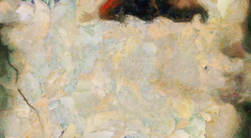 Muted Abstract Painting stock illustration. Illustration of backdrop ...