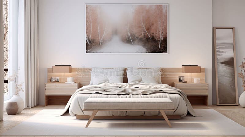 Muted Blurred Frame Interior Stock Illustration - Illustration of ...