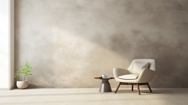 Muted Blurred Wall Texture Interior Stock Illustration - Illustration ...