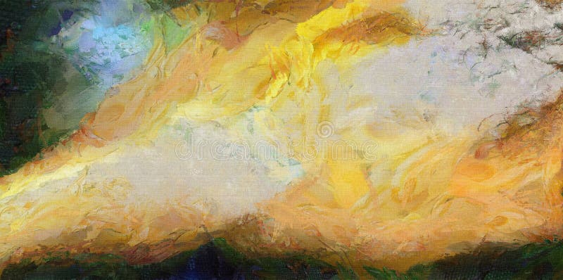 Muted Colors Art stock illustration. Illustration of paint - 251242166