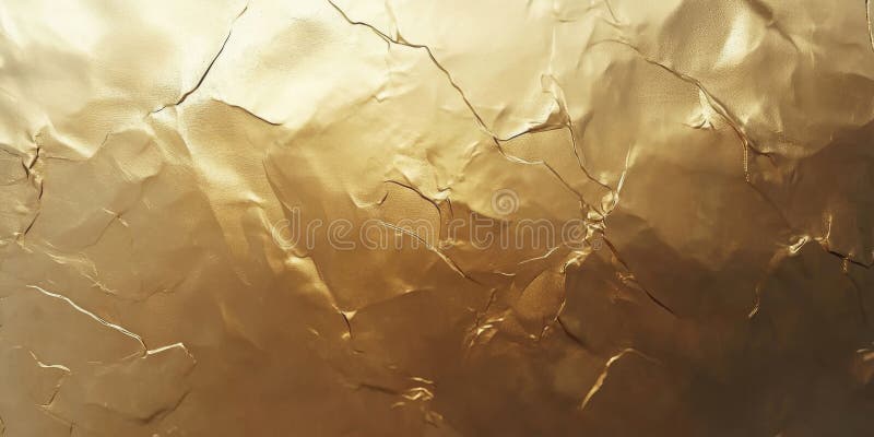 Muted Gold Foil Texture with a Soft Shimmer and Irregular Surface ...