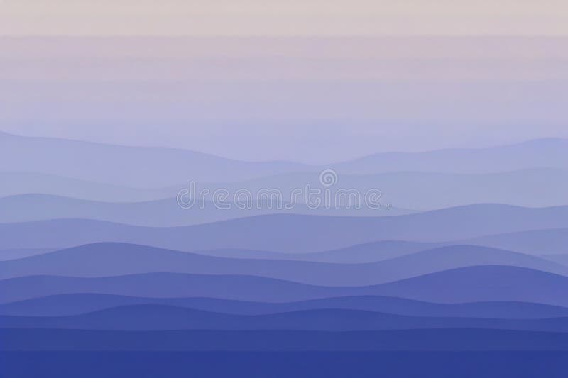 Muted Navy Transitioning into Soft Periwinkle with a Smooth Gradient ...